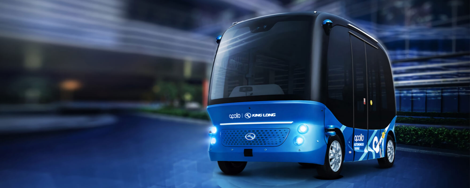 Autobuses de conducción autónoma King Long Apolong SAE NIVEL 4