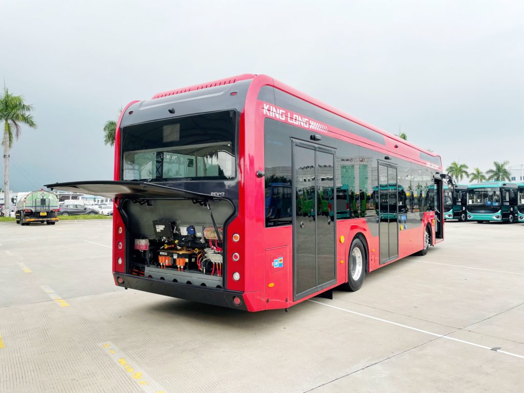 autobus electrico king long pe 12m estandar - King Long España