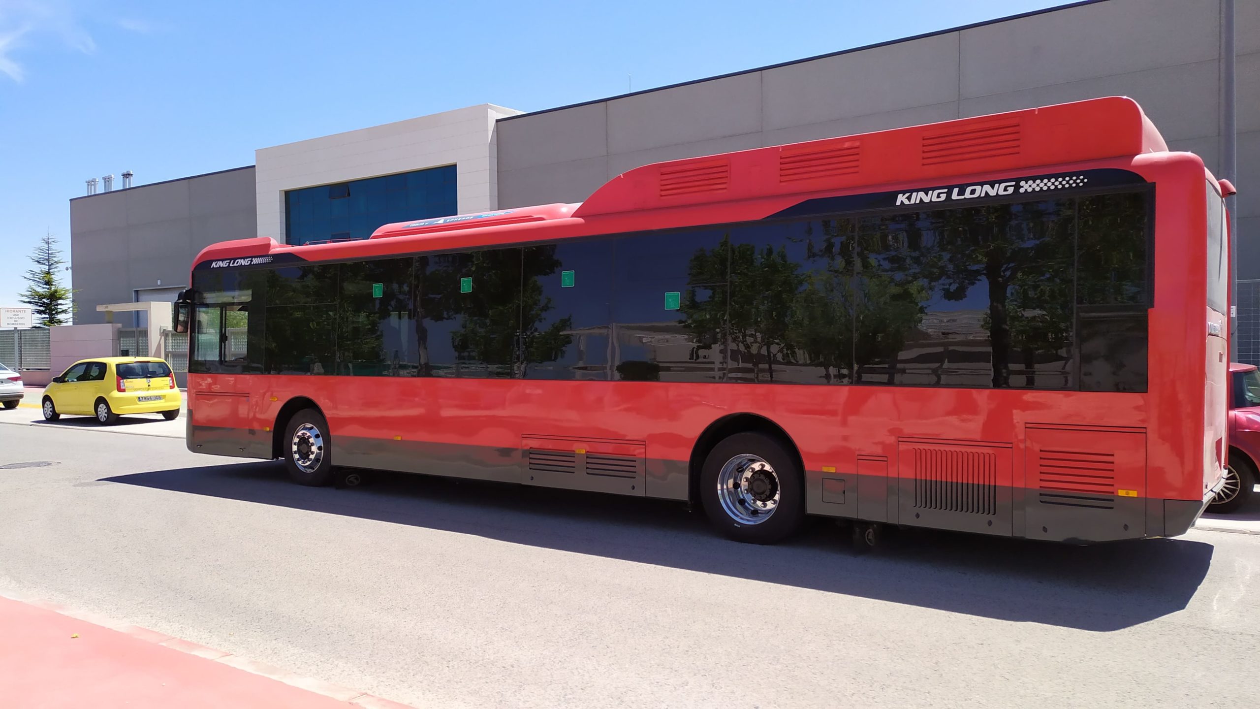 Fotos King Long serie PEV gama eléctrica